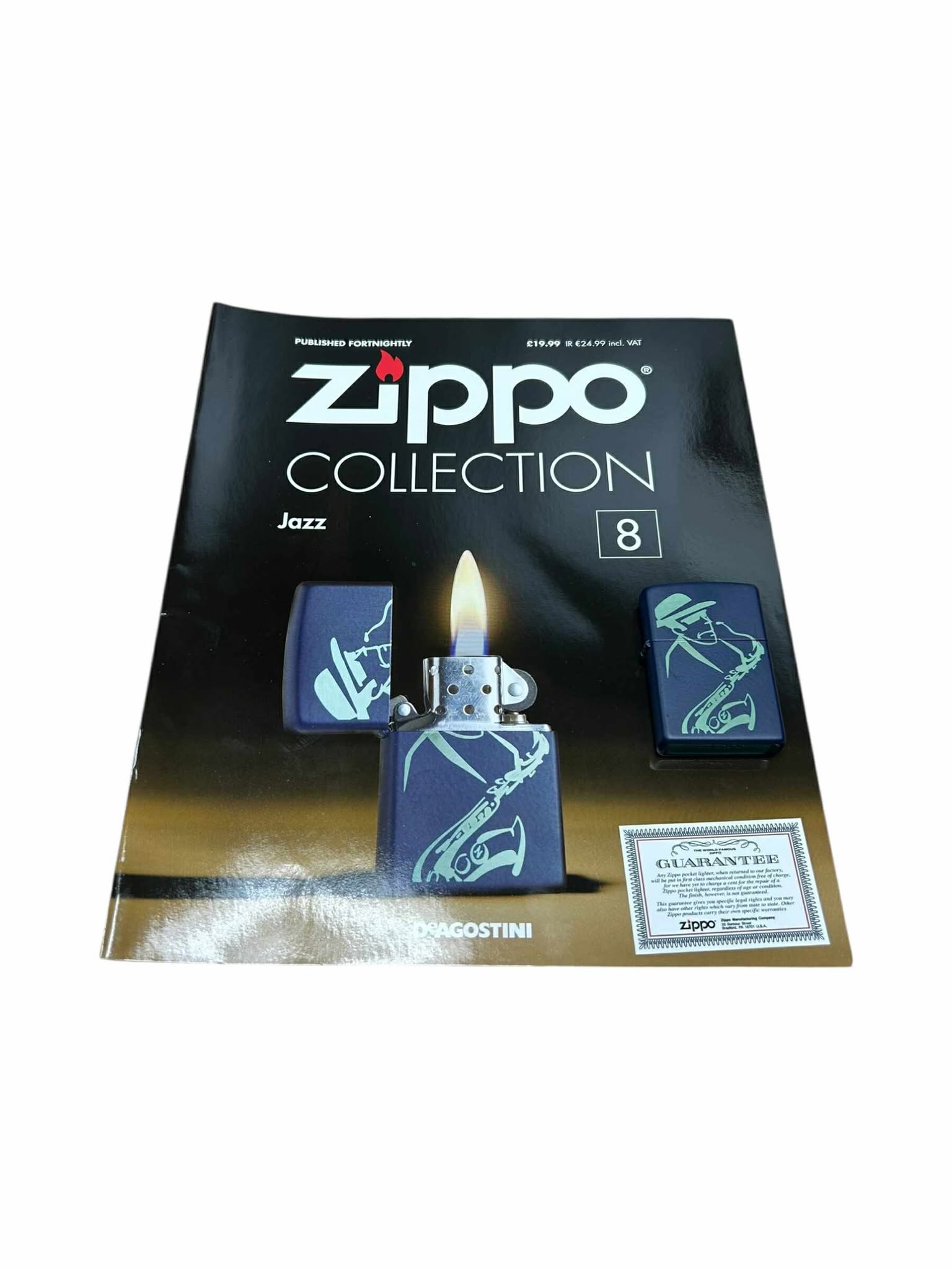 Pre-owned DeAGOSTINI Zippo Collection Magazine & Lighter - #8 Jazz ...